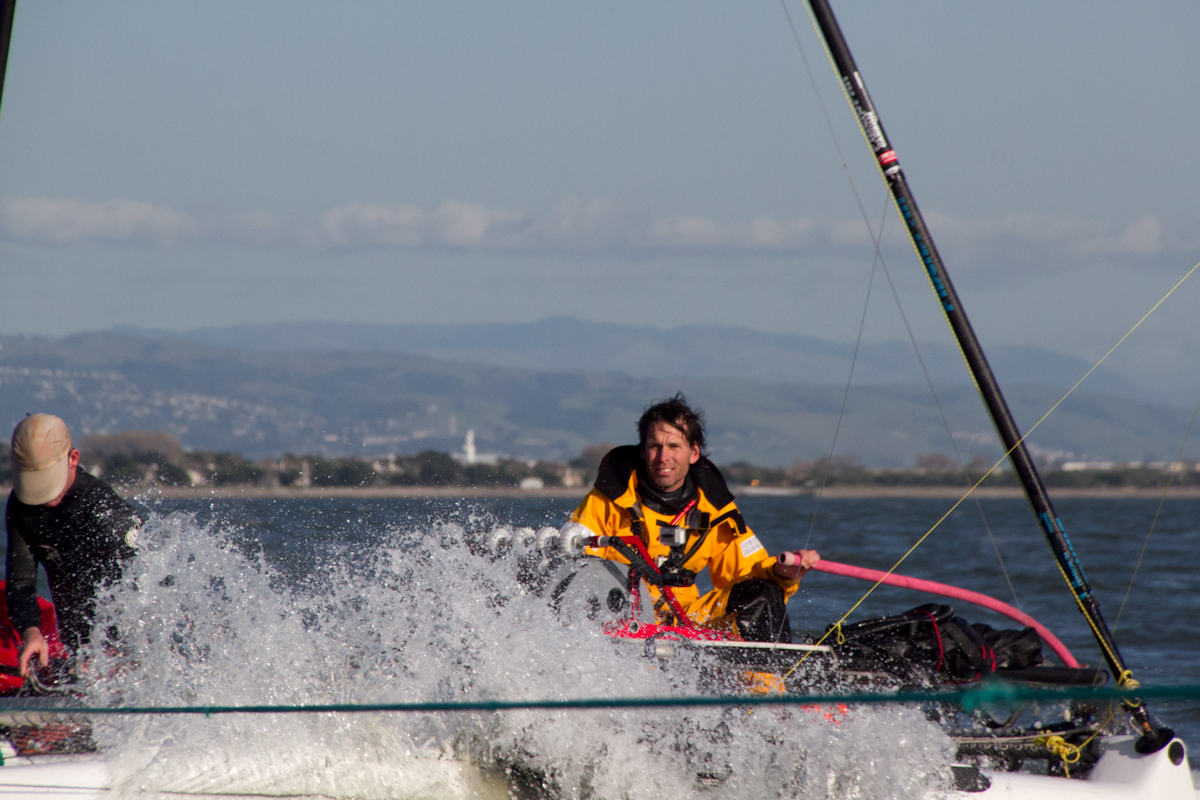 Kitefoiler kite test – Mar 28 | Kiteboat Project