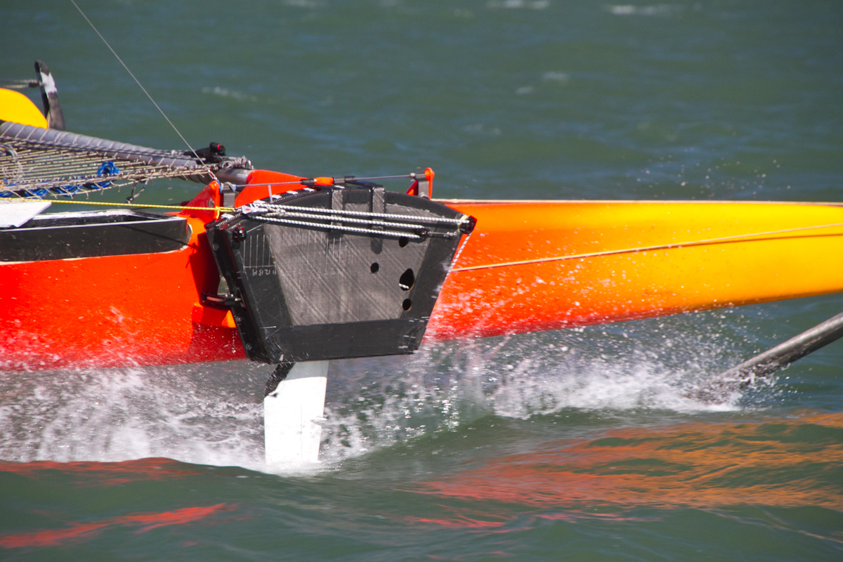 Kitefoiler Test with Cuben Fiber Kite – Jul 20 | Kiteboat Project