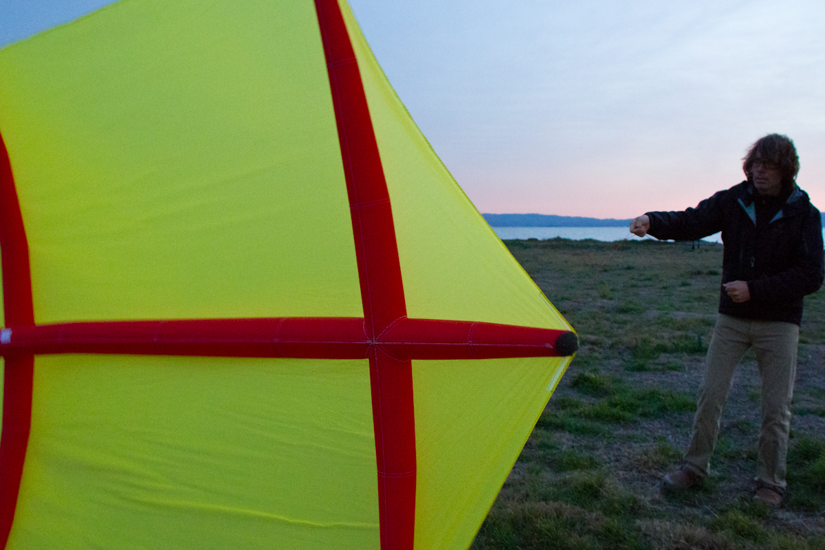Testing new rokkaku kites | Kiteboat Project