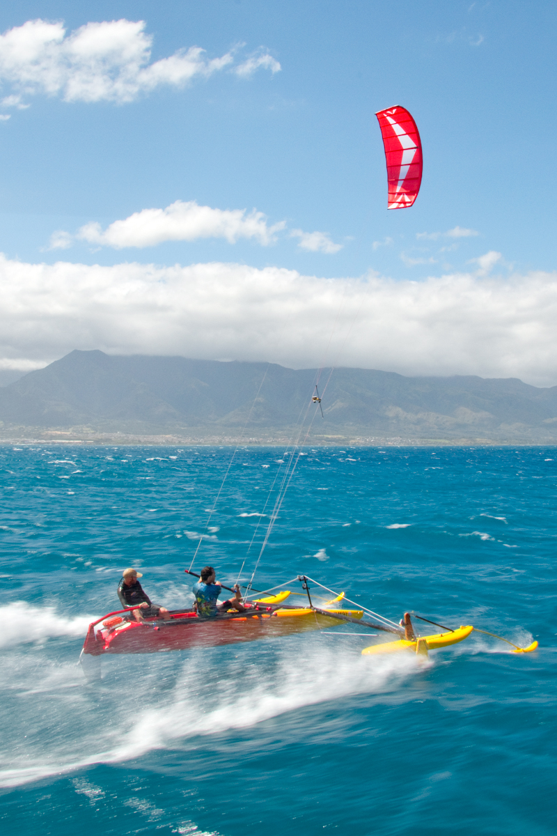 Trifoilers Testing Gallery | Kiteboat Project
