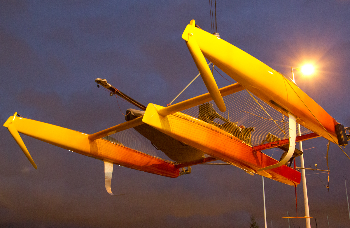 K2 Test – Nov 20 – 36+ knots! | Kiteboat Project